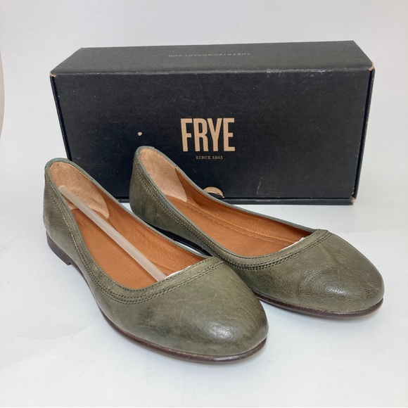 Frye | Shoes | Frye Ballet Flat Size 85 M Sage Carson Ballet New | Poshmark